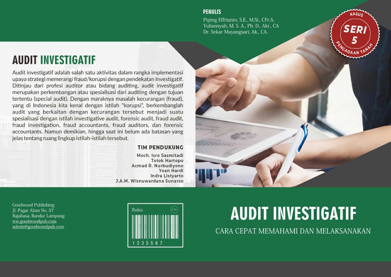 Audit Investigatif Seri 5 – Perkumpulan Ahli Mitigasi Pengadaan Barang ...